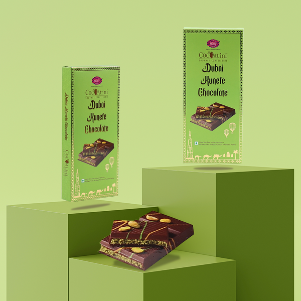 Dubai Kunefe Chocolate Bar 90g – Cocoatini