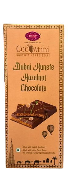 Dubai Kunefe Hazelnut Chocolate Bar 90g – Cocoatini